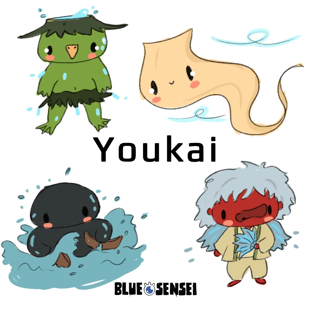 Journey into the Mysterious World of Japanese Youkai - Blue Eye Sensei